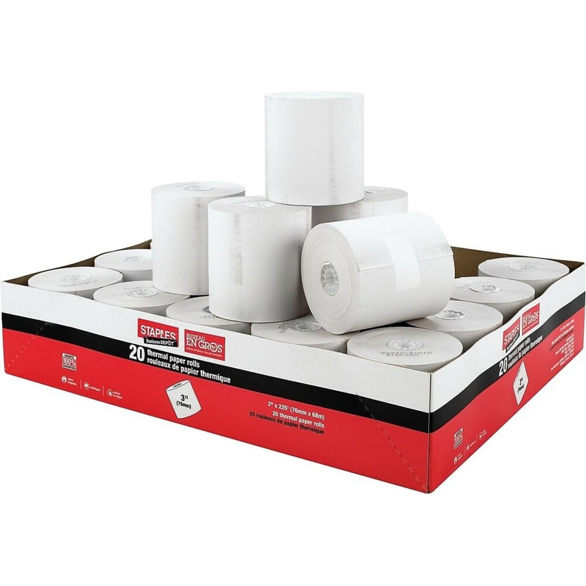 Toilet paper staples store